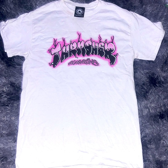 Thrasher | Tops | Thrasher Graffiti Air Brush T Shirt | Poshmark